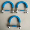 PTFE Coated U bolt clamps for marine, ship building, and other ...